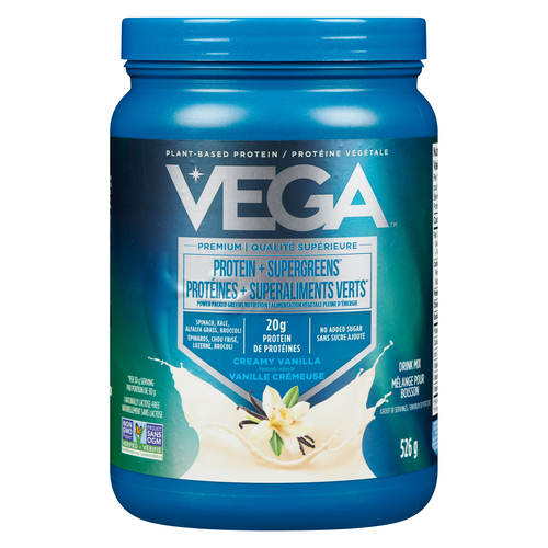 Buy Vega Gluten-Free Protein & Greens Drink Mix Vanilla 526 g | Sobeys Inc.