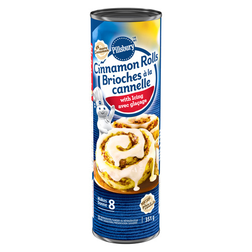 Buy Pillsbury Cinnamon Rolls with Icing Ready to Bake 8 Rolls 351 g ...