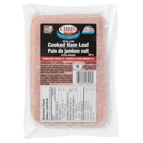 Buy Chris Brothers 4X6 Sliced Ham Loaf 200 g | Sobeys Inc.