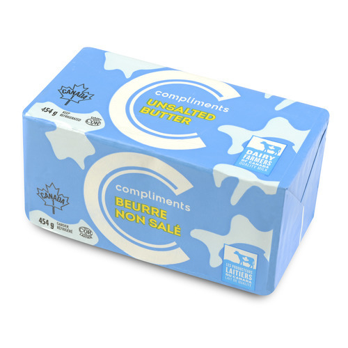 Buy Compliments Unsalted Butter 454 g | Sobeys Inc.