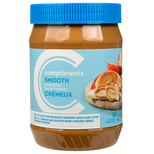 Buy Compliments Smooth Light Peanut Butter 1 kg | Sobeys Inc.