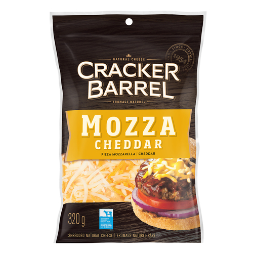 Buy Cracker Barrel Shredded Cheese Mozzarella Cheddar 320 g | Safeway ...