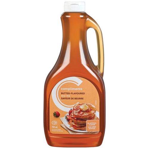 Buy Compliments Syrup Butter Flavoured 750 ml | Safeway Canada