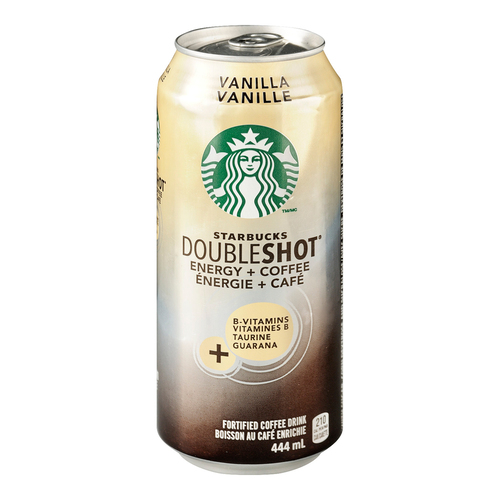 Buy Starbucks Energy & Coffee Beverage Double Shot Vanilla 444 ml (can ...