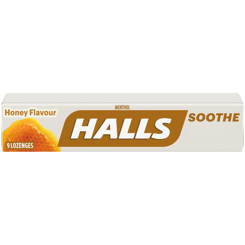 Buy Halls Cough Drops Honey Flavour 9 count | FreshCo
