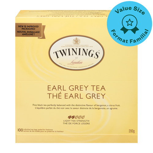 Buy Twinings Tea Earl Grey 100 Tea Bags | Safeway Canada