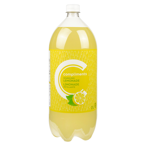 Buy Compliments Sparkling Drink Lemonade 2 L (bottle) | FreshCo