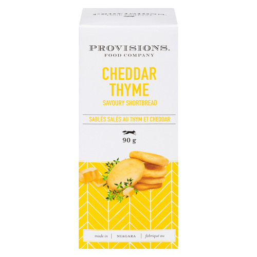 Buy Provisions Food Savoury Shortbread Cheddar Thyme 90 g | Sobeys Inc.