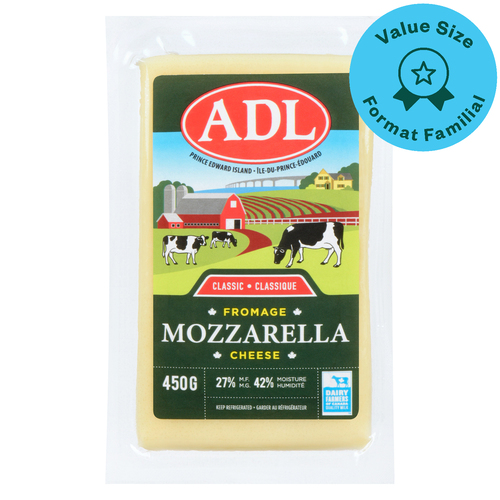 Buy ADL Cheese Mozzarella Classic 450 g | Sobeys Inc.