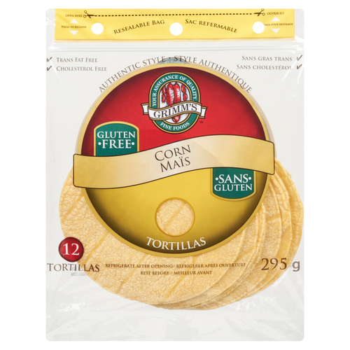 Buy Grimm's Fine Foods Corn Tortilla Wrap 295 g | Safeway Canada
