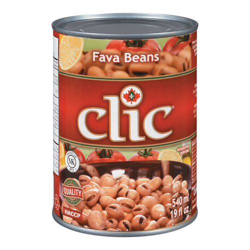 Buy Clic Canned Fava Beans Small 540 ml | FreshCo
