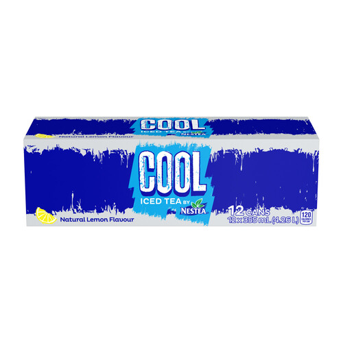 Buy Nestea Iced Tea Cool Natural Lemon 12 x 355 ml (cans) | Safeway Canada
