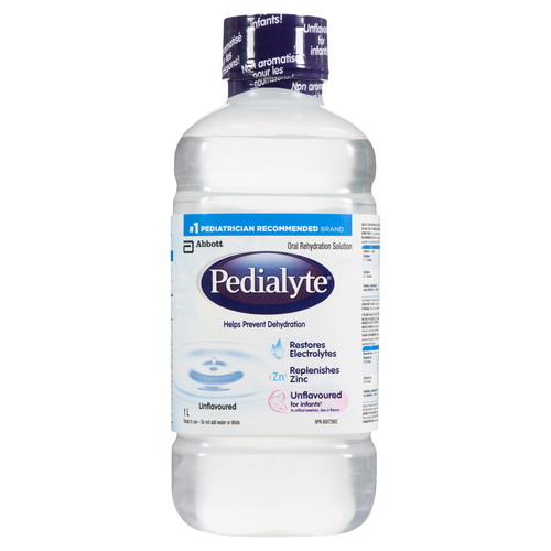 Buy Pedialyte Oral Rehydration Liquid Solution Unflavoured 1 L | Sobeys ...