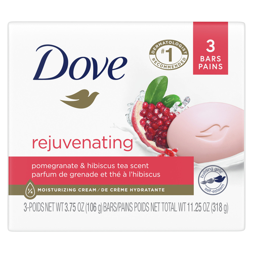 Buy Dove Revive Beauty Bar Pomegranate And Lemon Verbena 3 x 106 g ...