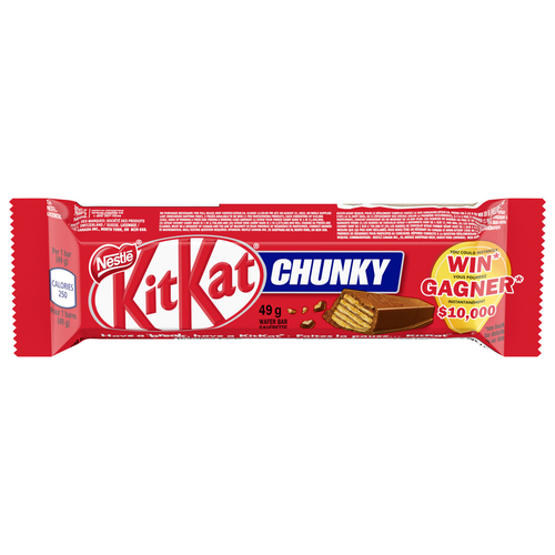 Buy Kit Kat Chocolate Bar Chunky Milk 49 g | Sobeys Inc.