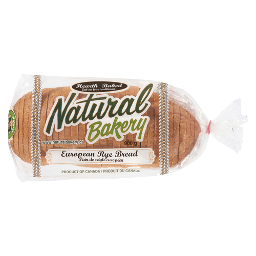 Buy Natural Bakery Rye Sliced Bread European 900 g | Sobeys Inc.