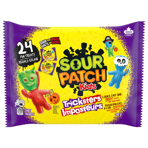 Buy Maynards Sour Patch Kids Tricksters Candy For Halloween 24 Fun ...