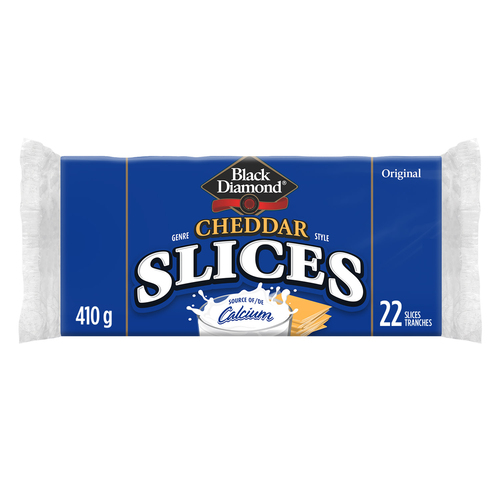 Buy Black Diamond Original Cheddar Cheese Slices 410 g | FreshCo