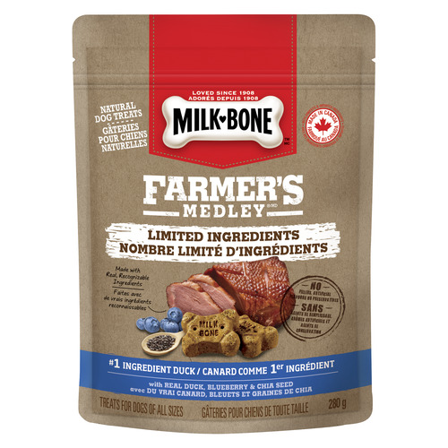 Buy Milk-Bone Farmer's Dog Treats Medley Duck Lite 280 g | Sobeys Inc.
