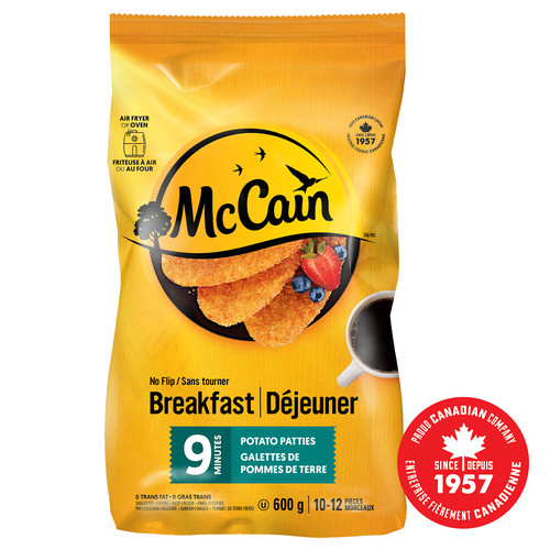 Buy McCain 9 Minute No Flip Potato Patties 600 g | Sobeys Inc.