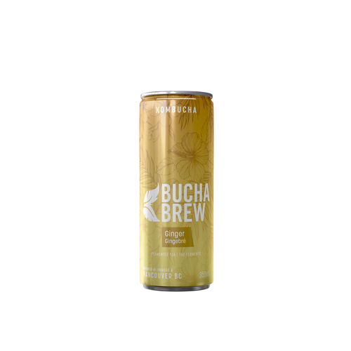 Buy Bucha Brew Kombucha Ginger Can 355 ml | Sobeys Inc.