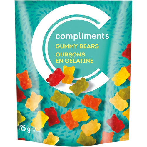 Buy Compliments Candy Gummy Bears 125 g | Sobeys Inc.