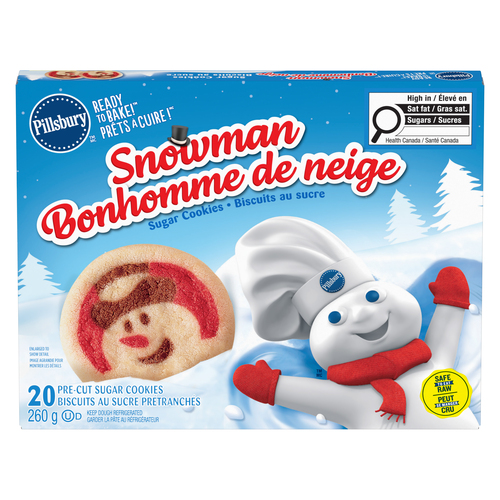 Buy Pillsbury Ready To Bake Sugar Cookies Snowman 260 g | Safeway Canada