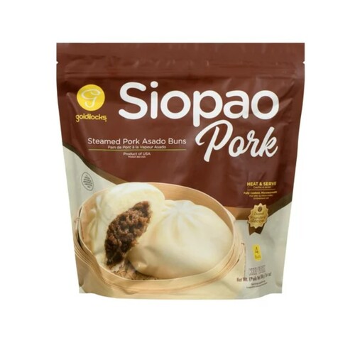 Buy Goldilocks Frozen Asado Buns Pork 580 g | Foodland
