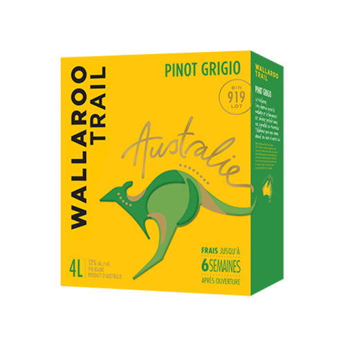Buy Wallaroo Trail Australia Pinot Grigio White Wine 12% Alcohol 4 L ...