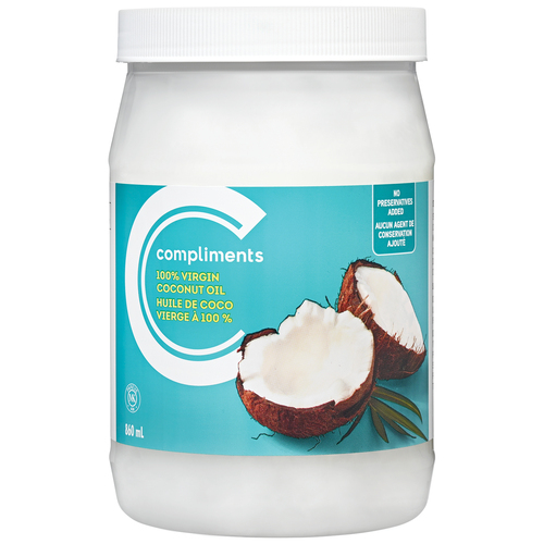 Buy Compliments 100% Virgin Coconut Oil 860 ml | Sobeys Inc.