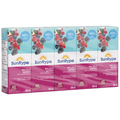 Buy SunRype Juice Wildly Berry Boxes 5 x 200 ml | Safeway Canada