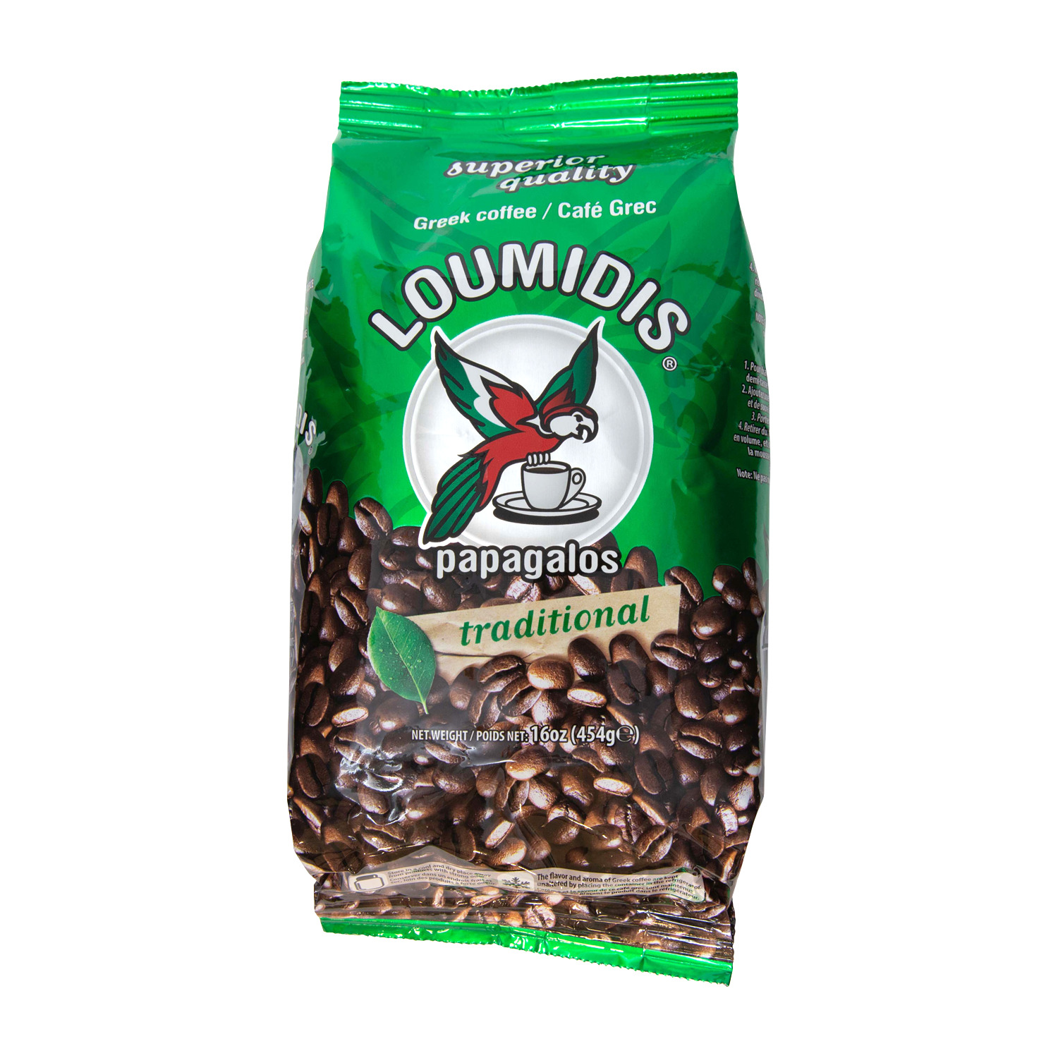 Buy Loumidis Papagalos Ground Greek Coffee 454 g | FreshCo