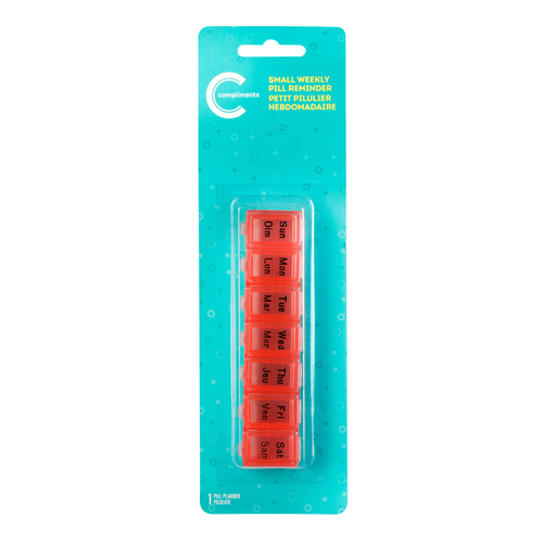 Buy Compliments Small Weekly Pill Reminder 1 EA | Safeway Canada