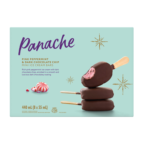 Buy Panache Ice Cream Bars Pink Peppermint 440 ml | Sobeys Inc.