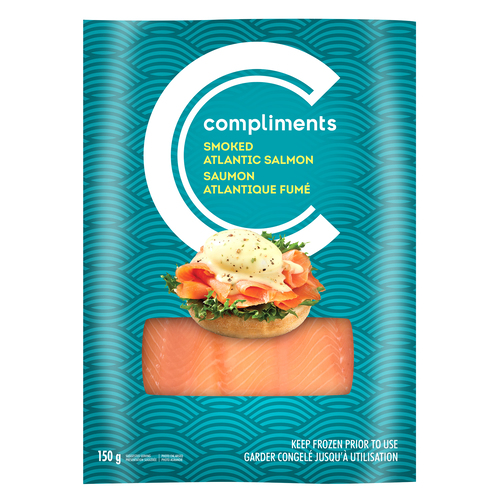 Buy Compliments Frozen Smoked Atlantic Salmon 150 g | Sobeys Inc.