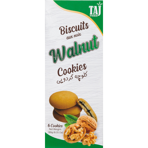 Buy Taj Foods Walnut Cookies 180 g | FreshCo