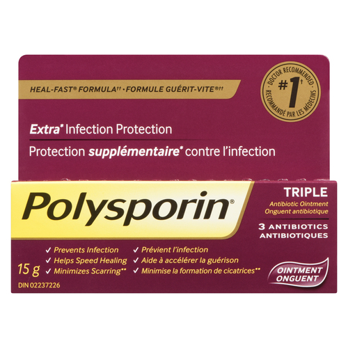Buy Polysporin Triple Antibiotic Ointment 15 g | FreshCo