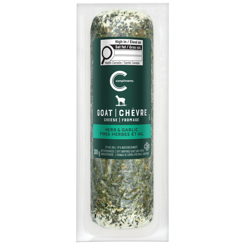 Buy Compliments Goat Cheese Herb & Garlic 300 g | Safeway Canada