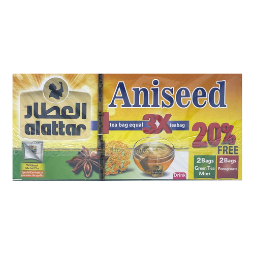 Buy Alattar Herbals Tea Aniseed Variety 20 Tea Bags | Sobeys Inc.