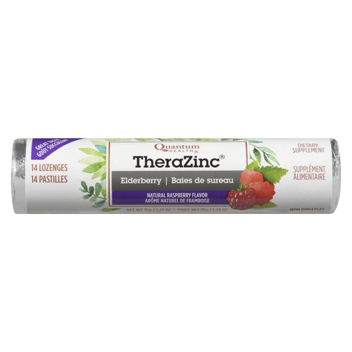 Buy Quantum Health Thera Zinc Lozenges Elderberry 14 Count | Sobeys Inc.
