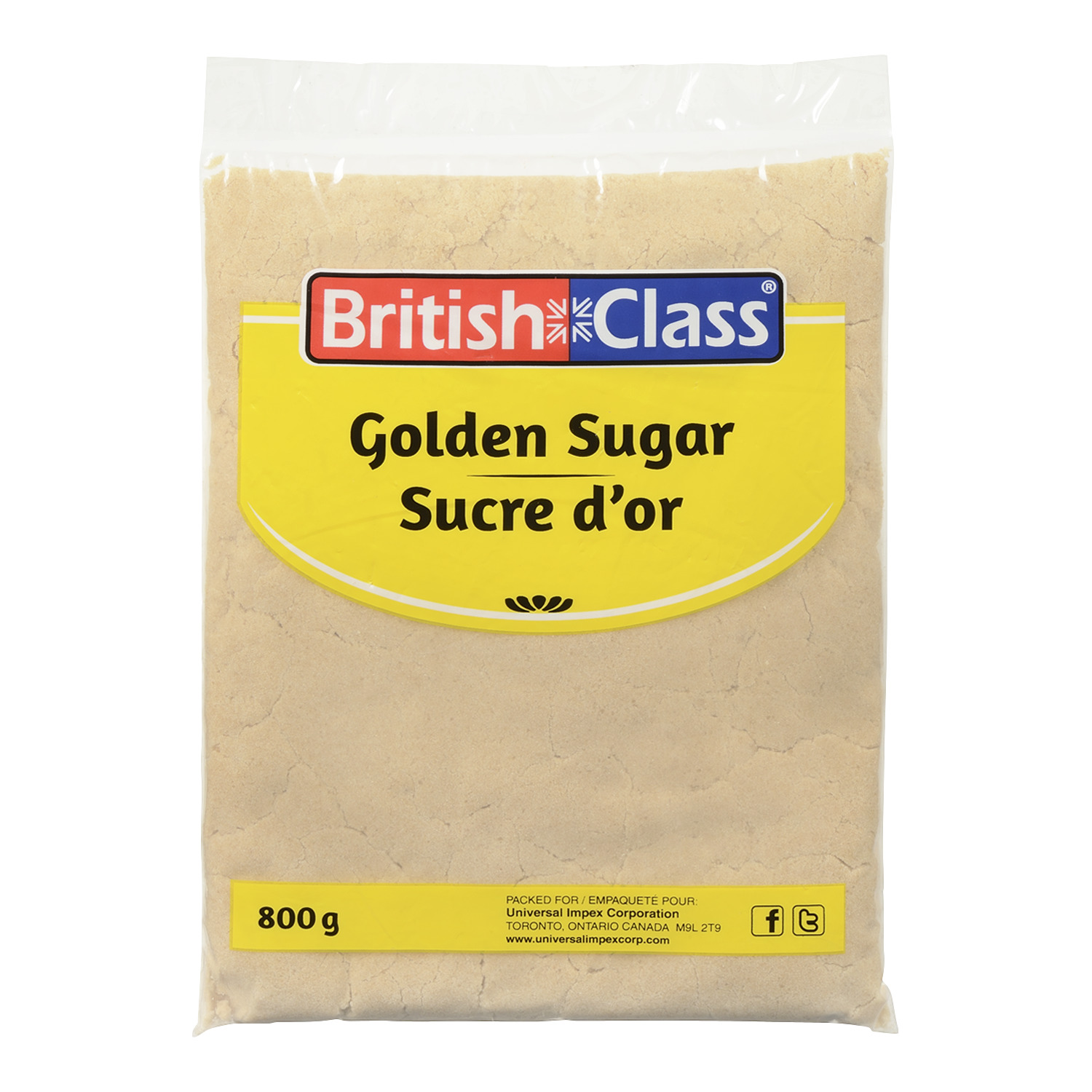 Buy British Class Golden Yellow Sugar 800 g | FreshCo