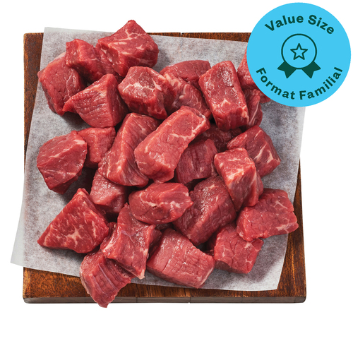 Buy Beef Stewing Cubes Boneless Family Size | Sobeys Inc.