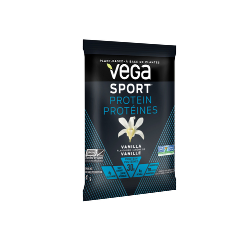 Buy Vega Sport Gluten-Free Protein Powder Vanilla Single Serving 41 g ...