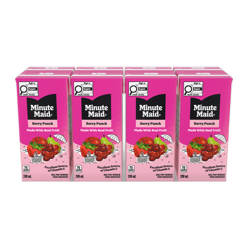 Buy Minute Maid Juice Berry Punch 10 x 200 ml (cartons) | FreshCo