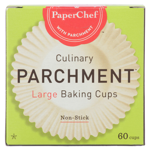 Buy PaperChef Parchment Non Stick Baking Cups Large 60 Pack | Safeway ...
