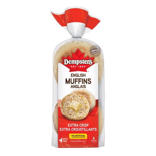 Buy Dempster's English Muffins Extra Crisp 342 g | Sobeys Inc.
