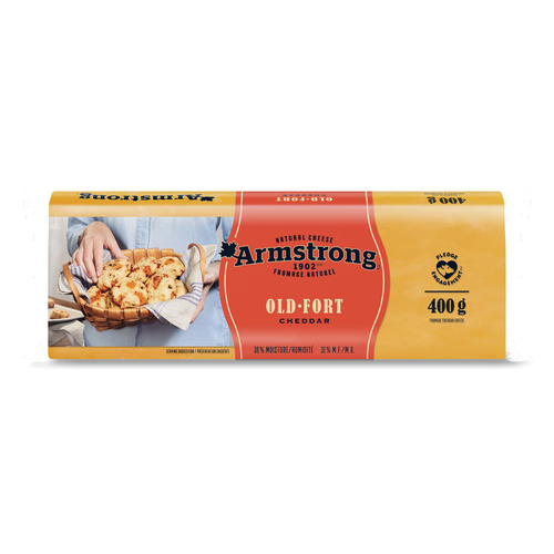 Buy Armstrong Yellow Old Cheddar Cheese 400 g | FreshCo