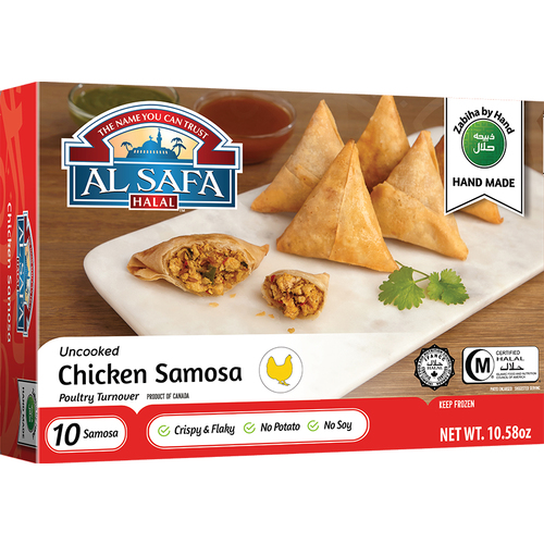 Buy Al Safa Halal Chicken Samosa 300 g (frozen) | FreshCo