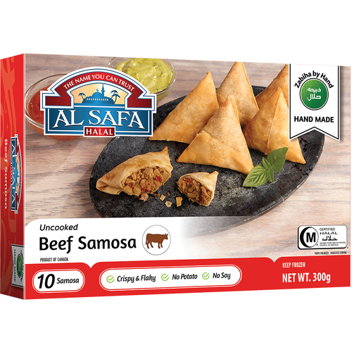 Buy Al Safa Halal Beef Samosa 300 g (frozen) | FreshCo