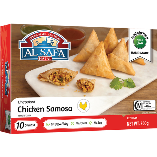 Buy Al Safa Halal Chicken Samosa 900 g (frozen) | FreshCo